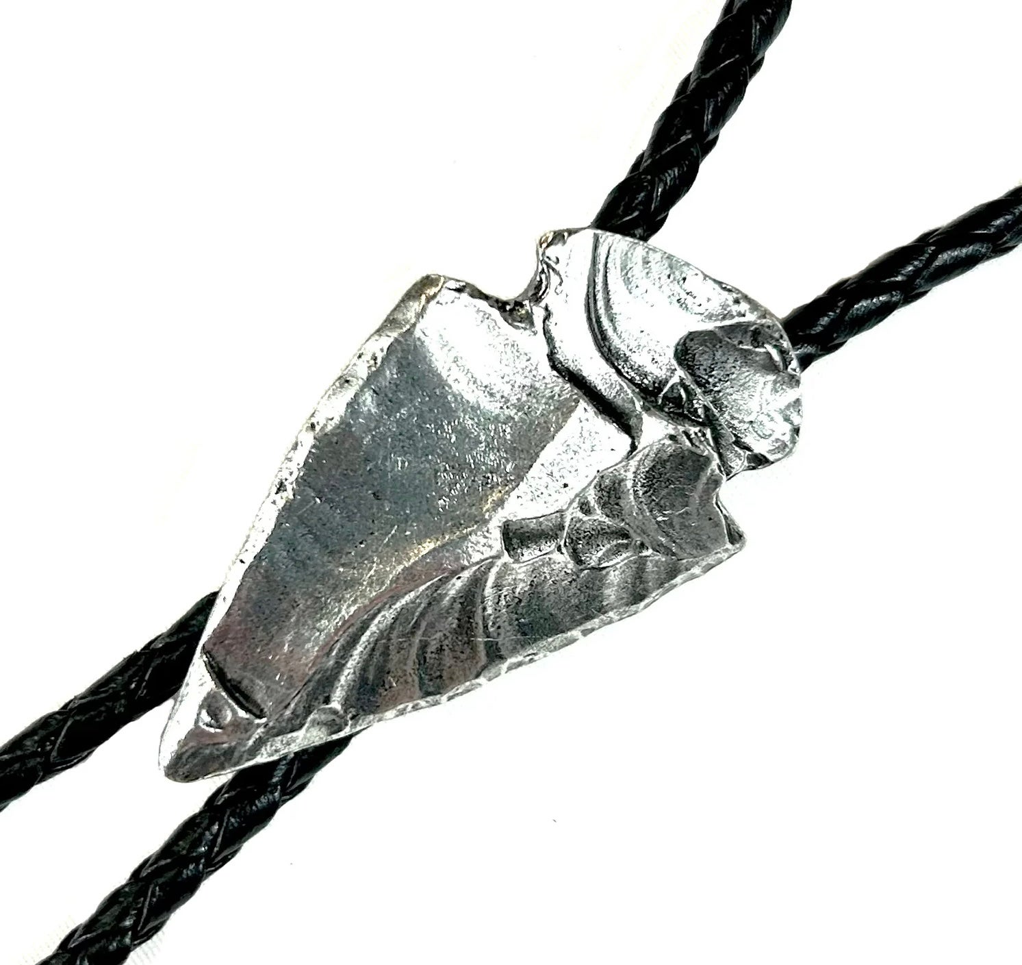 Carved Arrowhead Western Bolo Tie | CrossRail Apparel & Tack