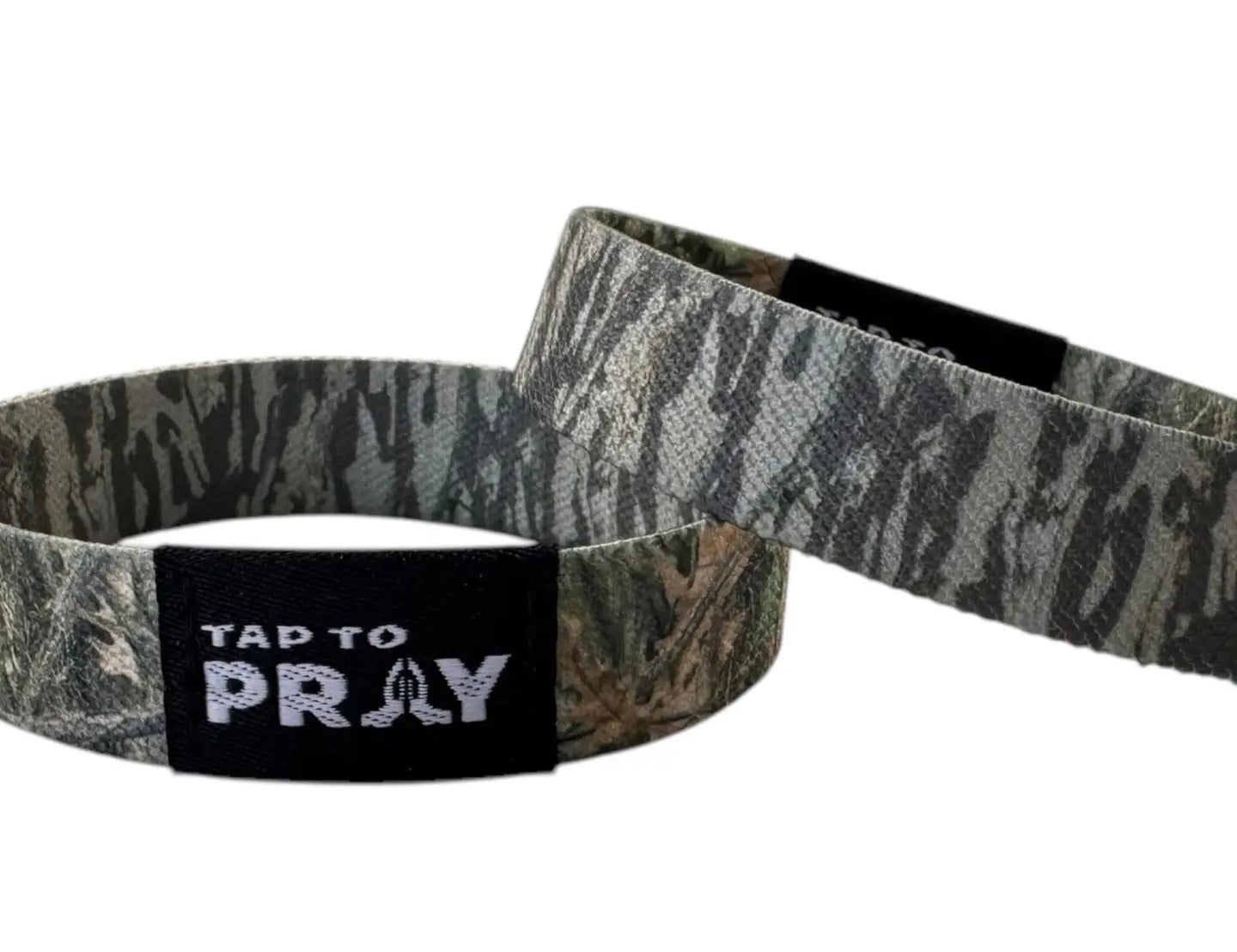 Tap To Pray™ Wristbands - Forest & Tree Bark Camo by Versible ...