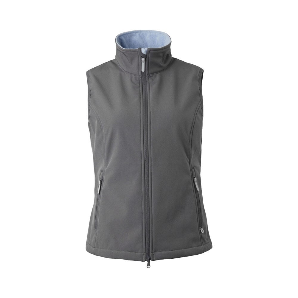 Horze Trisha Womens Softshell Vest - Smoked Pearl Grey | CrossRail Apparel & Tack