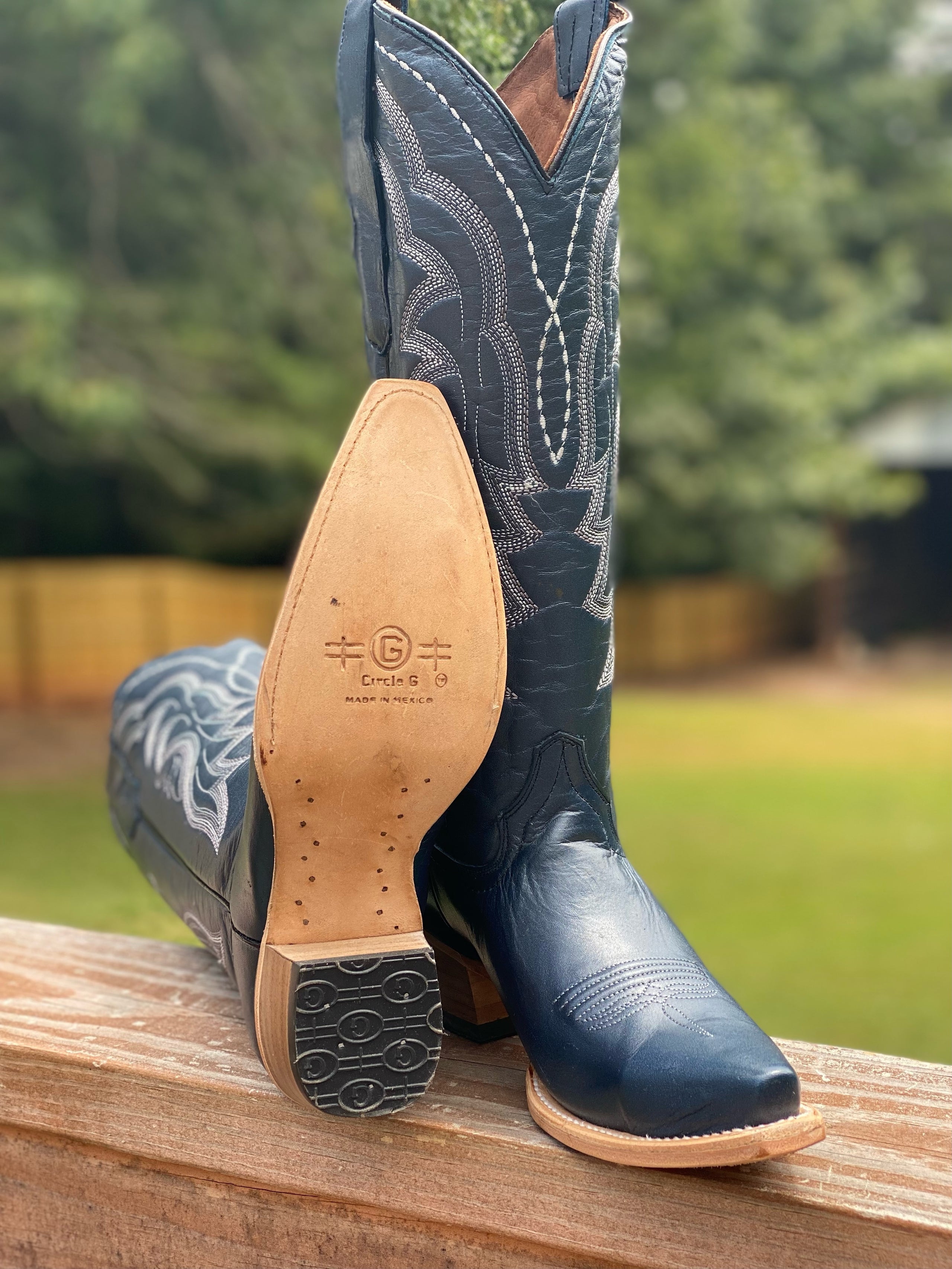 CIRCLE G Women s Tall Western Boot SNIP TOE L6182 CrossRail Apparel Tack